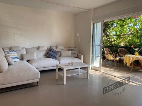 Microcement sand colour ⭐ Style and warmth in interiors